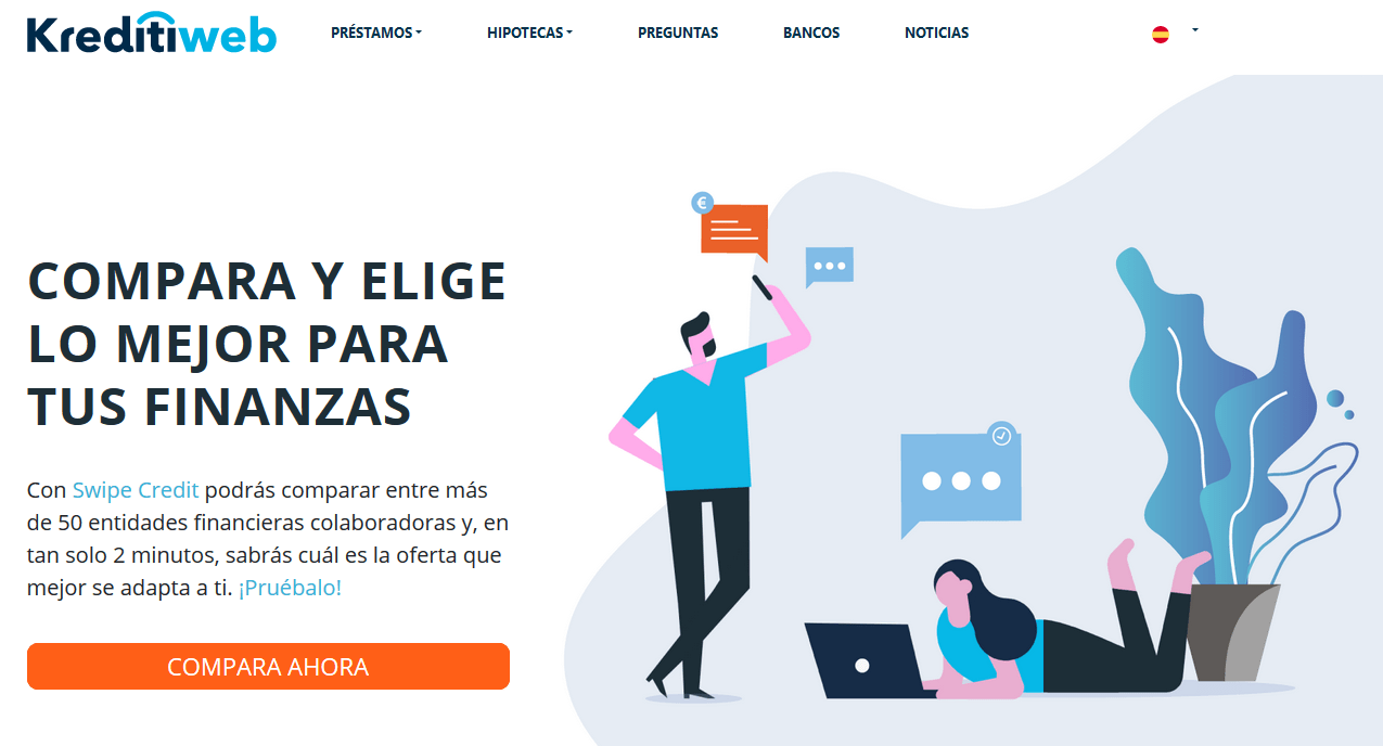 Kreditiweb - Opiniones y Alternativas a Kreditiweb - Top5Credits